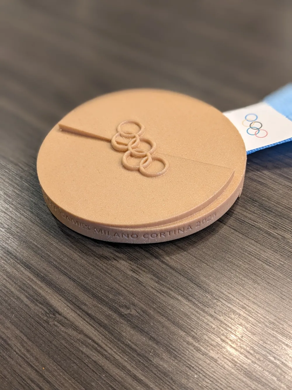 Medalla Olímpica 2026 - Juegos de Invierno Milán Cortina - Modelo de ...