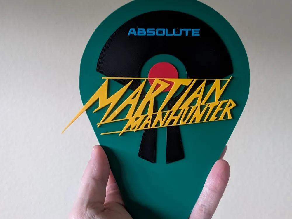 Absolute Martian Manhunter Emblem + Logo by Design•Slice•Print Studio ...