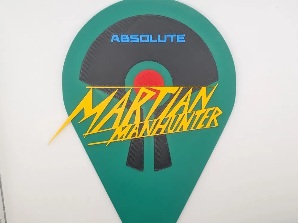 Absolute Martian Manhunter Emblem + Logo by Design•Slice•Print Studio ...