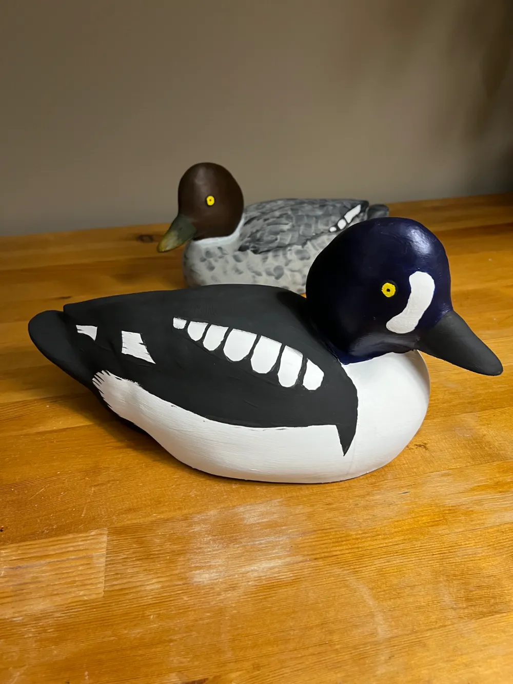 Barrow's Goldeneye Duck Decoy - Drake - Free 3D Print Model - MakerWorld