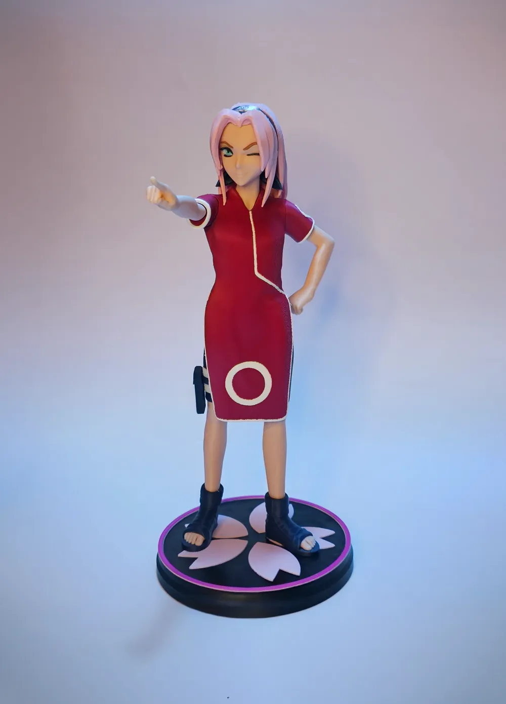 Thank you 20k! Sakura fanart! (30,5 cm tall) - Free 3D Print Model ...