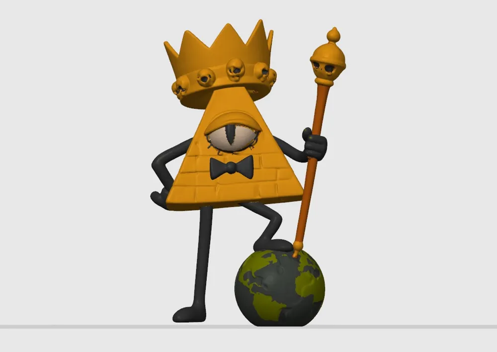 Gravity Falls: Bill Cipher takes over the world by Alex.M MakerWorld ...