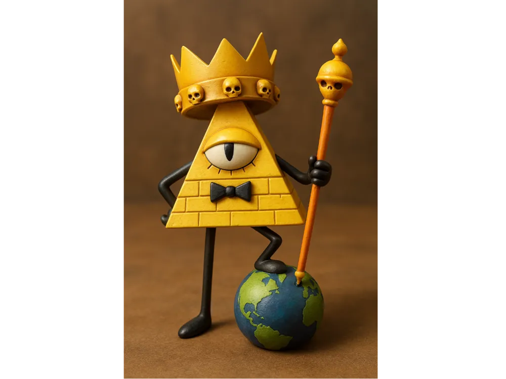 Gravity Falls: Bill Cipher takes over the world by Alex.M MakerWorld ...