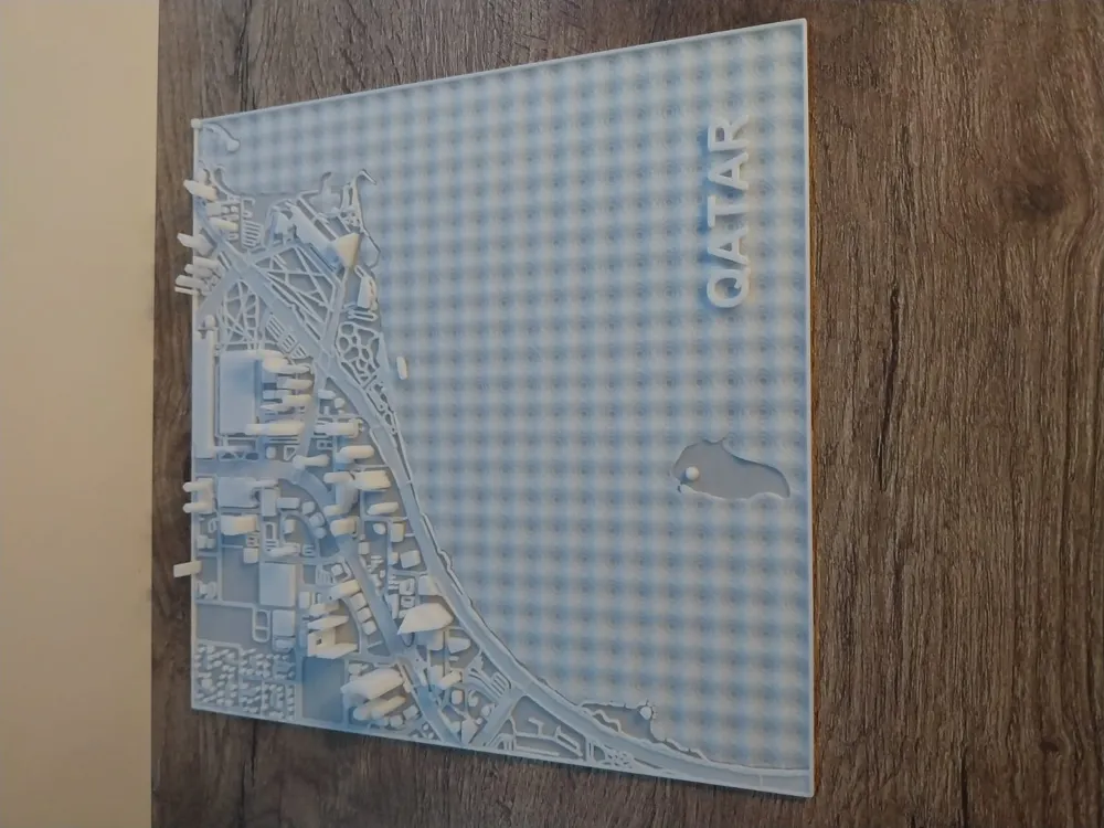 Qatar Corniche - Free 3D Print Model - MakerWorld