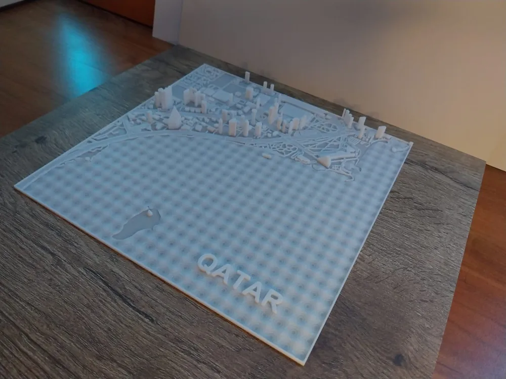 Qatar Corniche - Free 3D Print Model - MakerWorld