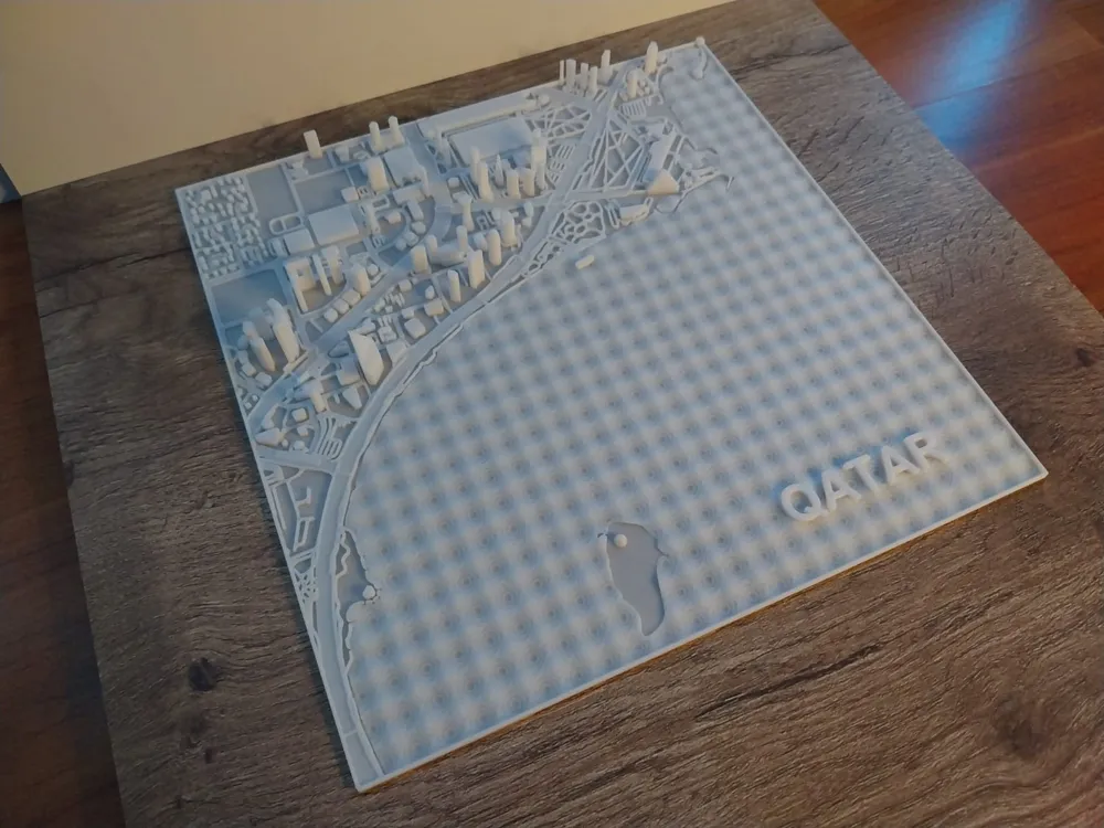 Qatar Corniche - Free 3D Print Model - MakerWorld