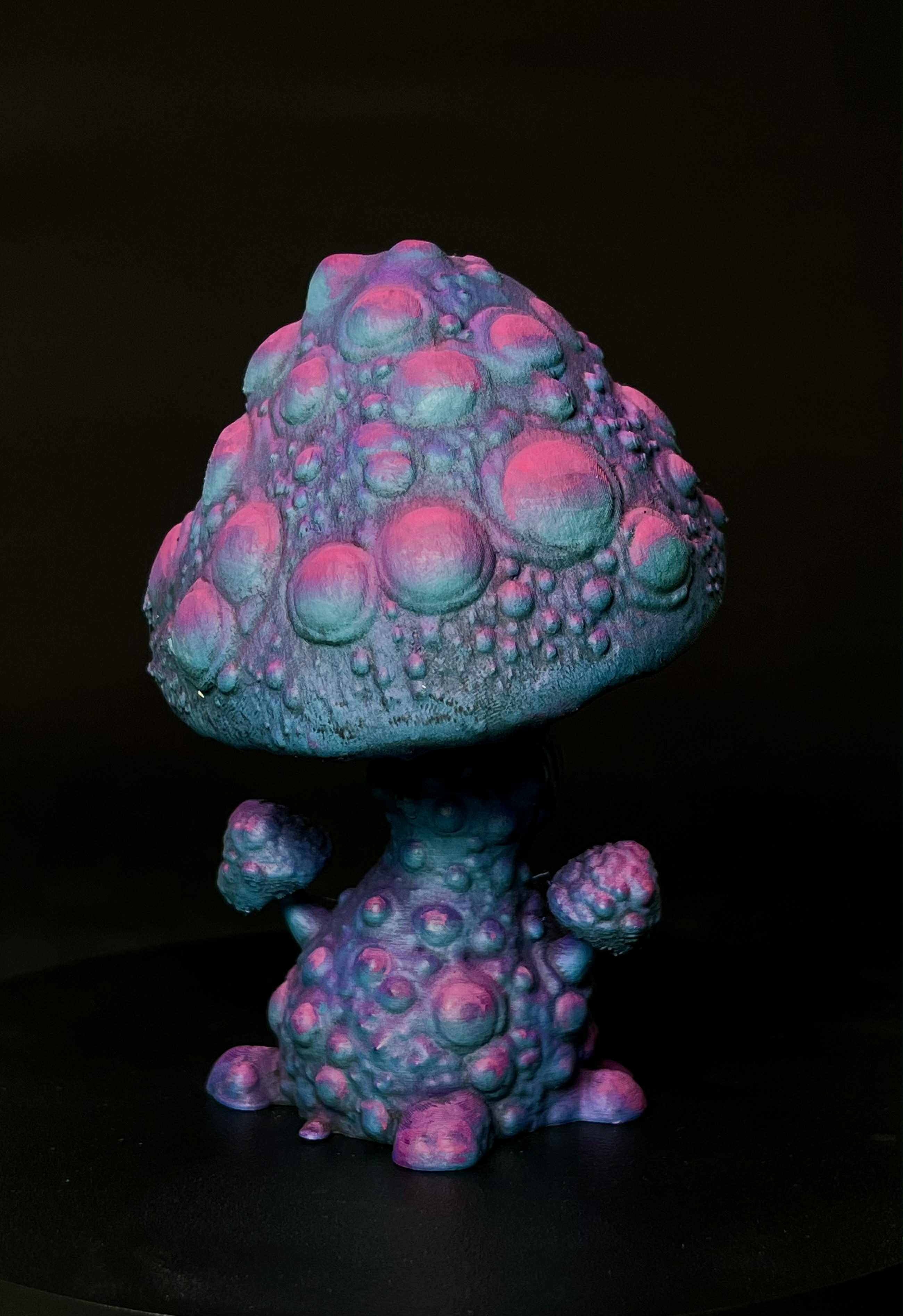 Alien Spore Mushroom - Free 3D Print Model - MakerWorld