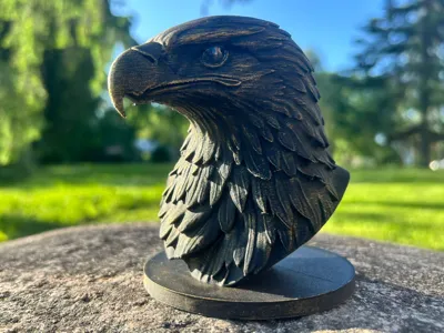 Eagle head - Free 3D Print Model - MakerWorld