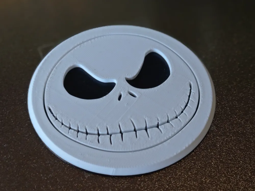 Nightmare Before Christmas Jack Coaster by La Morsa Maker Studio ...