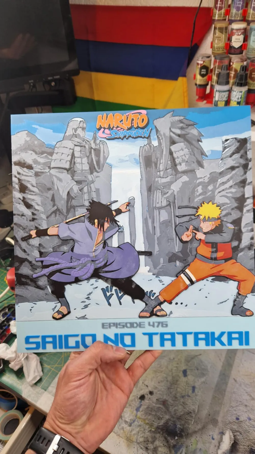 Relief Box Naruto Shippûden - Episode 476 - Free 3D Print Model ...