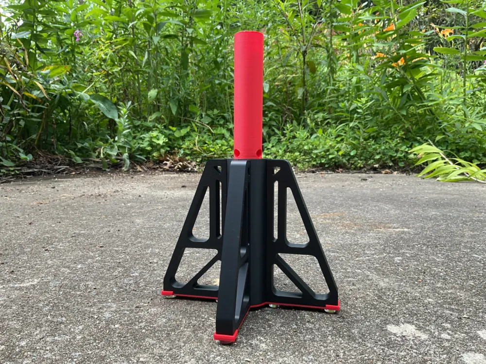 Quad-Pod Rocket Launchpad and Holder by Moose - MakerWorld