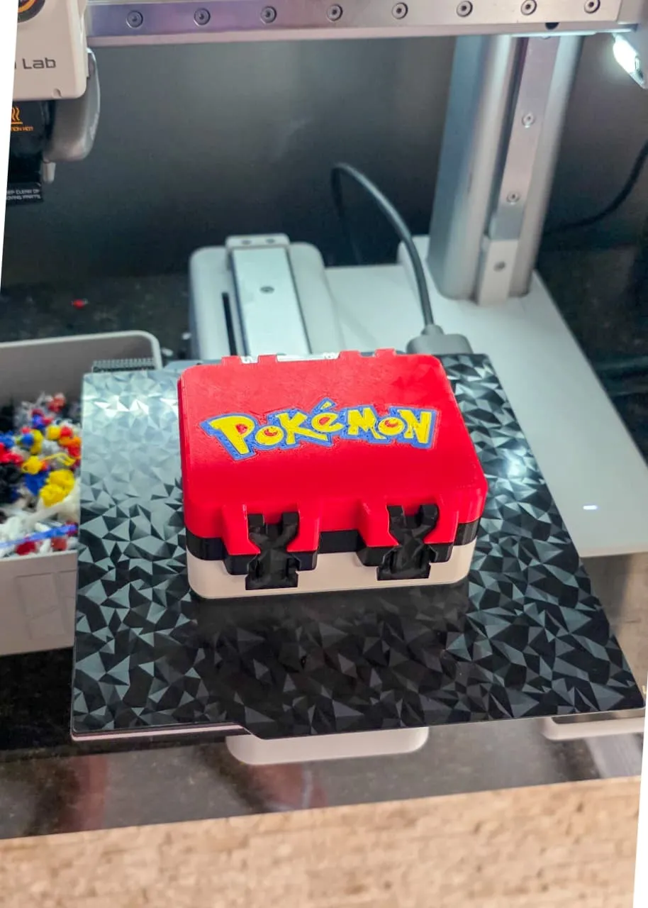 Pokémon Card Box - SnapLock - Free 3D Print Model - MakerWorld