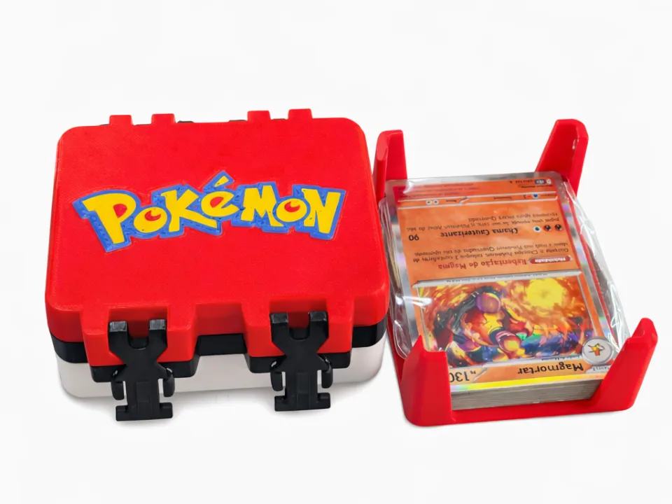 Pokémon Card Box - SnapLock - Free 3D Print Model - MakerWorld