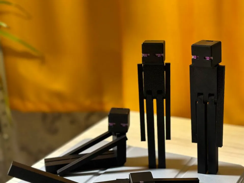 Minecraft Enderman Articulated by kirimba MakerWorld: Download Free 3D ...