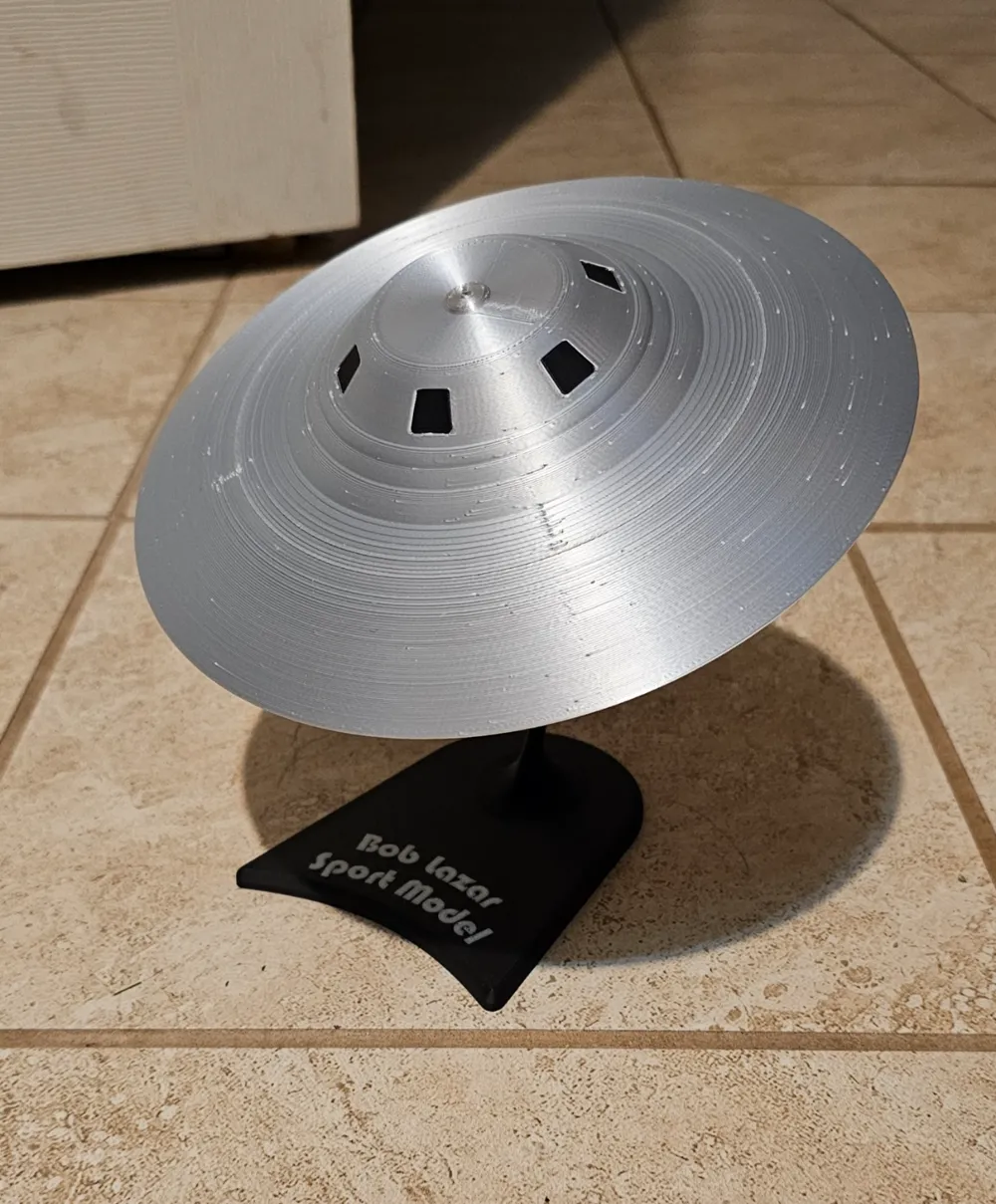 Bob Lazar UFO by Mike S. MakerWorld: Download Free 3D Models