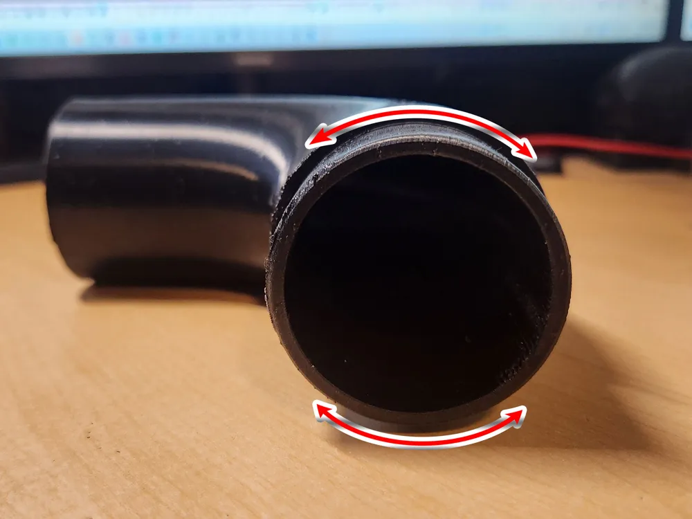 1-Piece Rotating Connectors for Shop Vac - Free 3D Print Model - MakerWorld