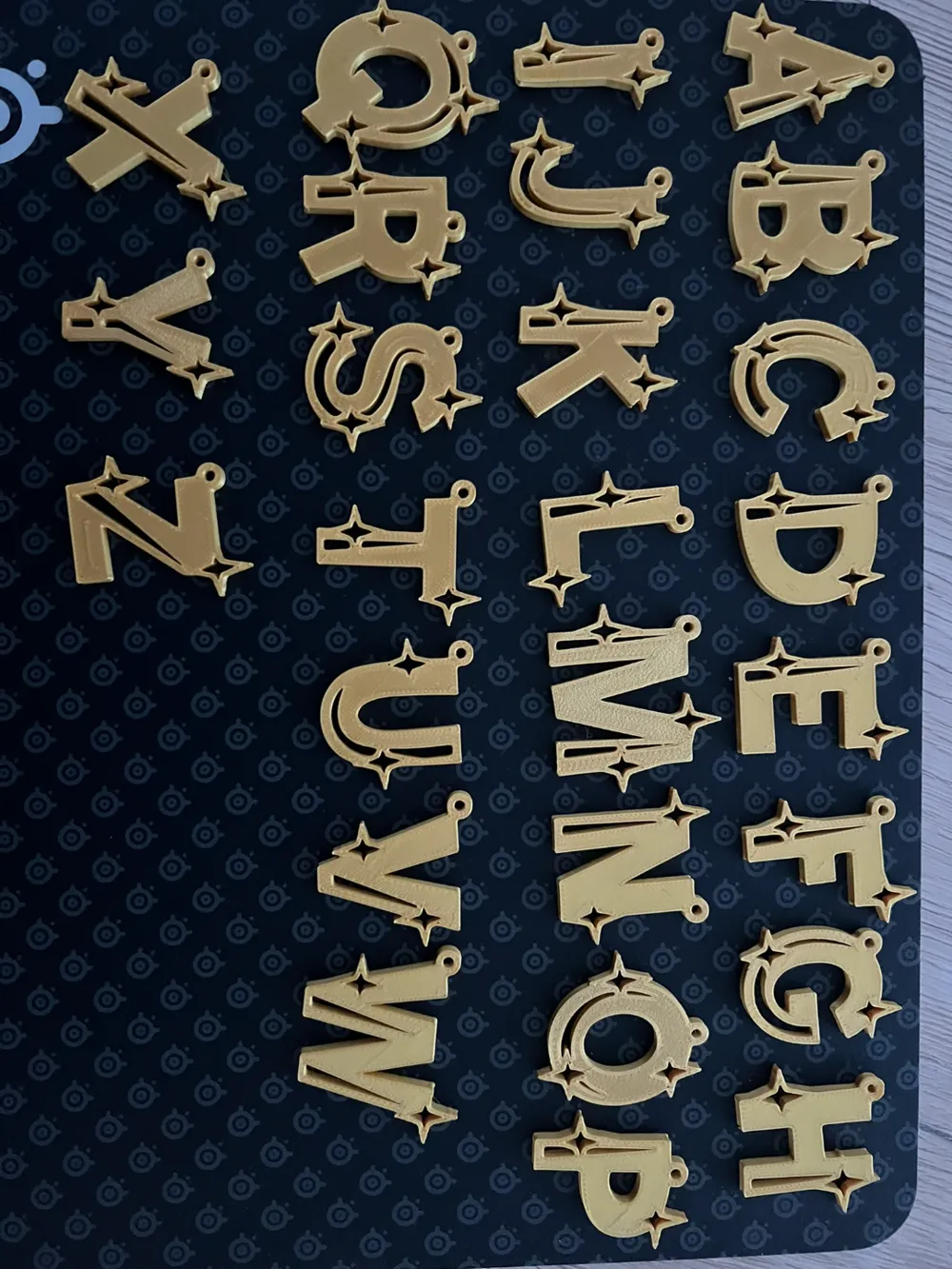 Alphabet Keychains by tuenn MakerWorld: Download Free 3D Models
