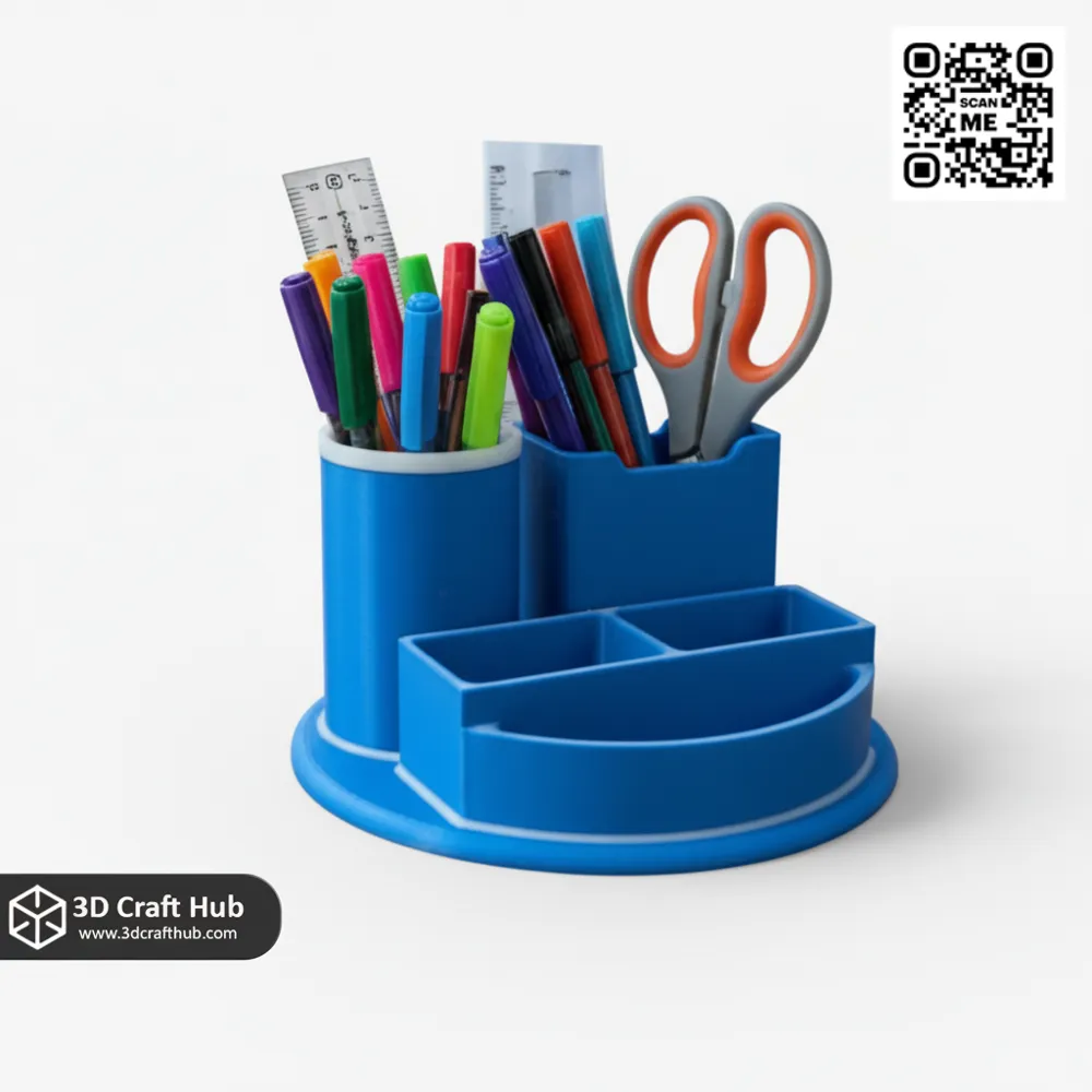 Modern Workspace Desktop Organizer by 3D CRAFT HUB MakerWorld: Download ...