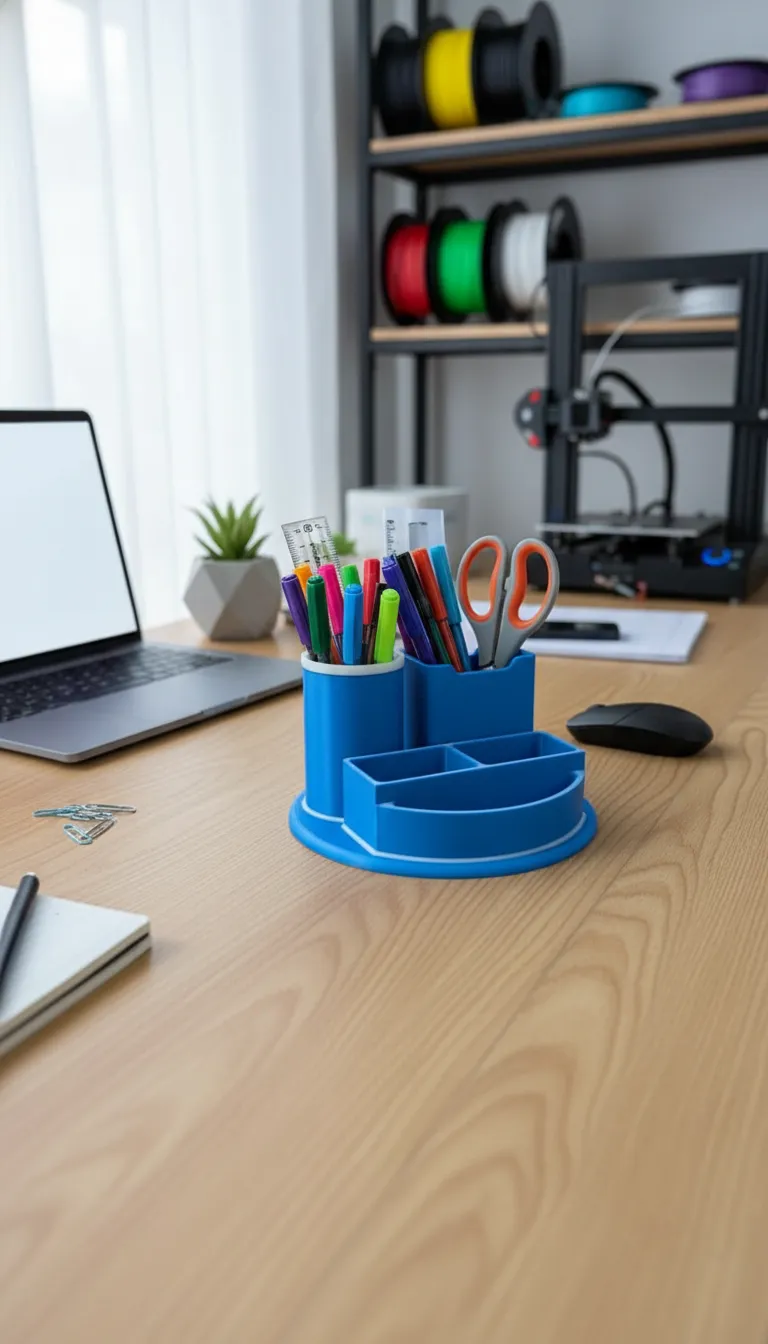 Modern Workspace Desktop Organizer by 3D CRAFT HUB MakerWorld: Download ...