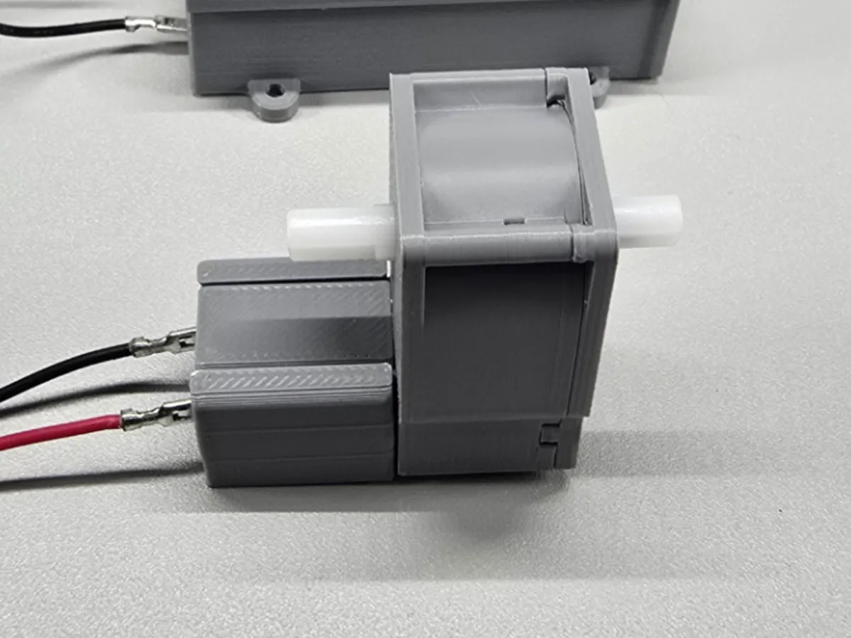 Maker's Beginner Kit 030 DC Motor case Assembly - Free 3D Print Model ...