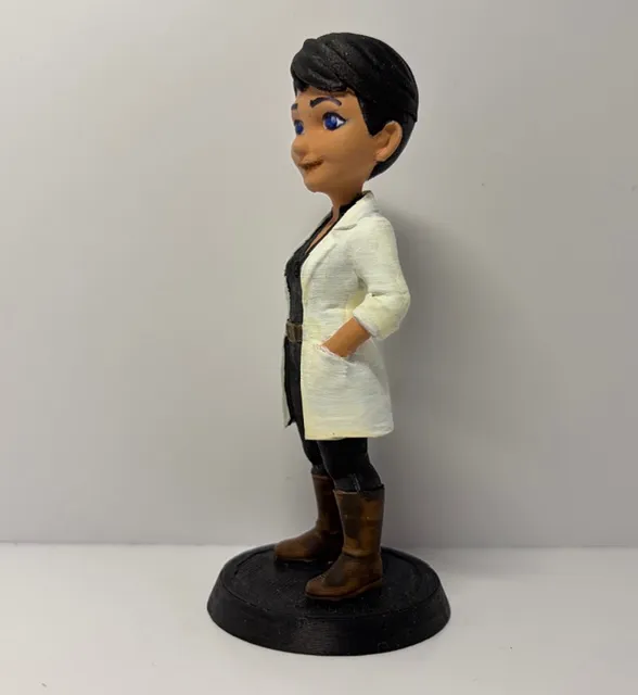 Fallout 4 Inspired - Curie - Free 3D Print Model - MakerWorld