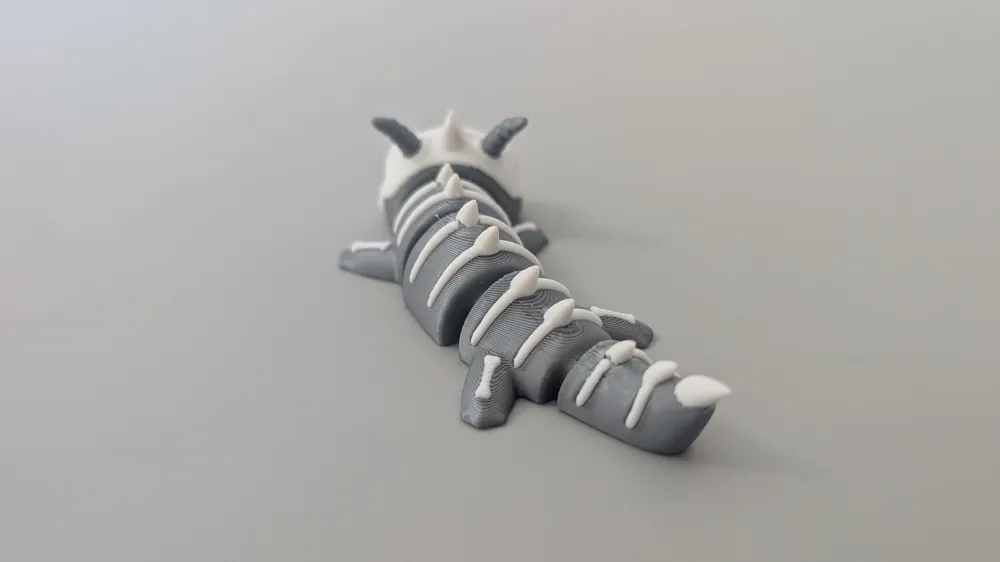 Bone Dragon - Articulated Keychain Figure by Biocraftlab MakerWorld ...