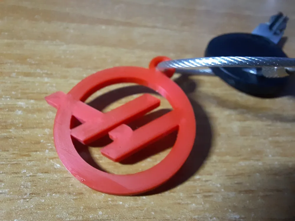 Haas Keychain - Formula 1 by Luke-Leek-98 - MakerWorld