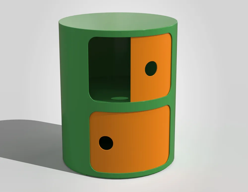 Modular container with drawers - Free 3D Print Model - MakerWorld