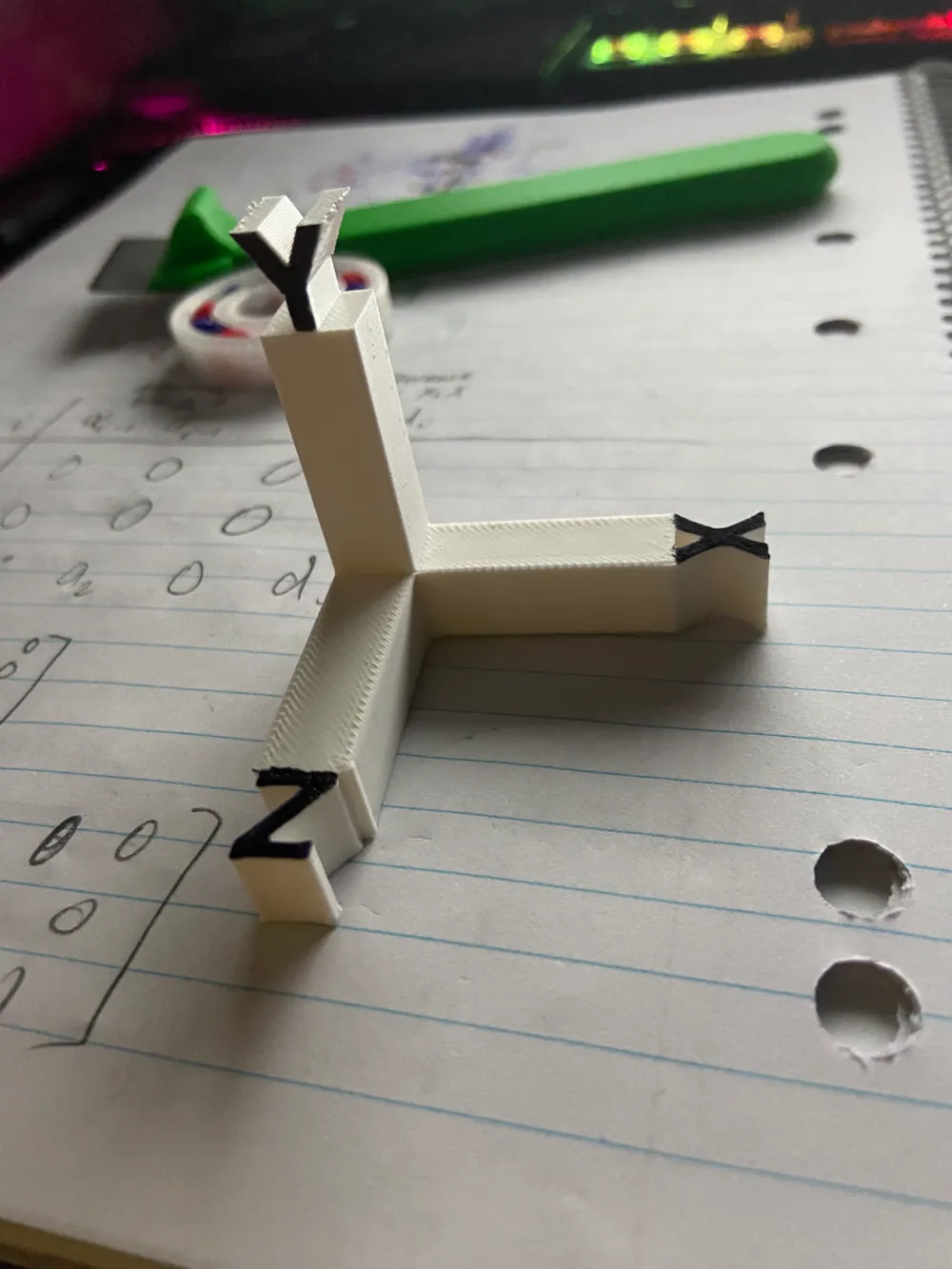 XYZ Cartesian Coordinate Frame by hitcha - MakerWorld