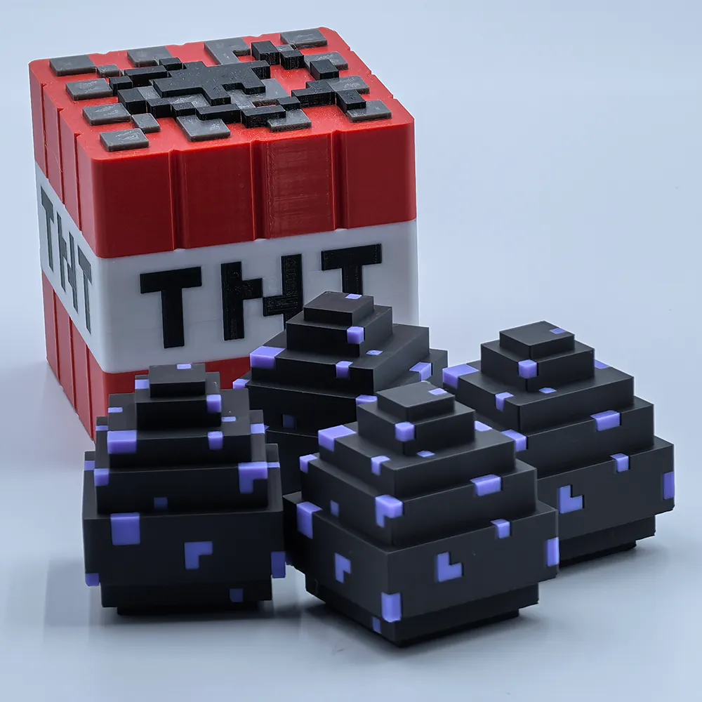 Minecraft dragon egg (Minecraft dragon egg) - Free 3D Print Model ...