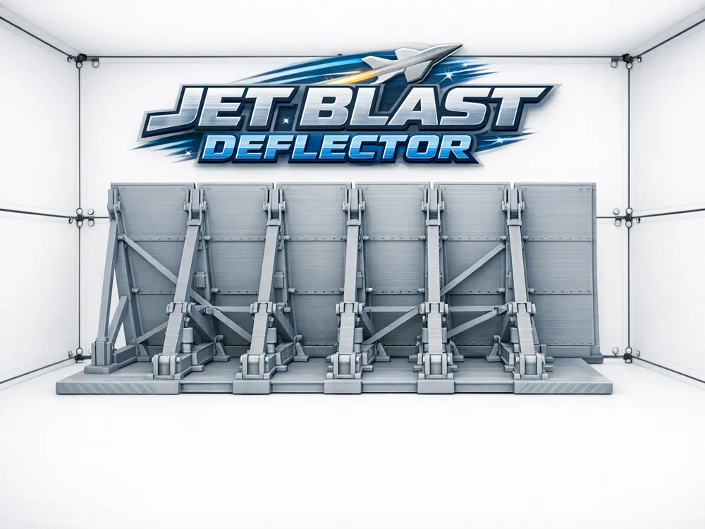 Jet Blast Deflector - Free 3D Print Model - MakerWorld