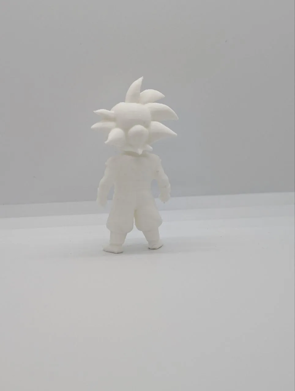Saiyan Hero: Goku, the Miniature Warrior for Desk by Handsin3d ...
