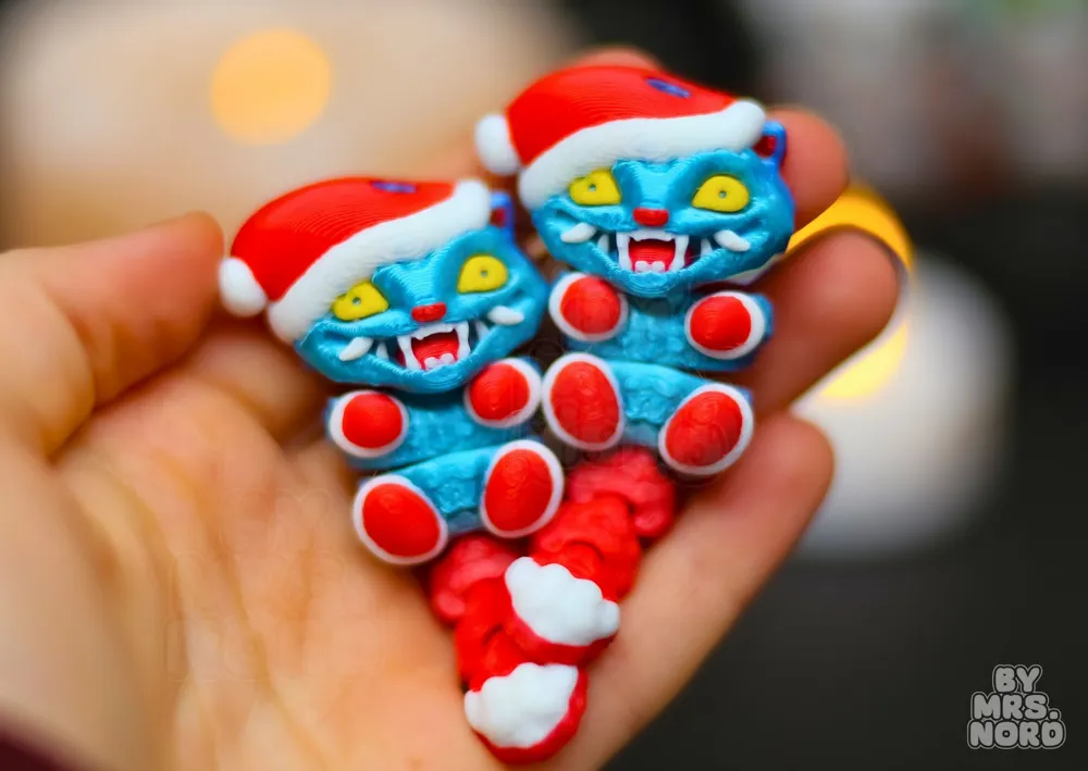 Christmas Flexi Derpy (Kpop Demon Hunters) by Mrs. Nord MakerWorld ...