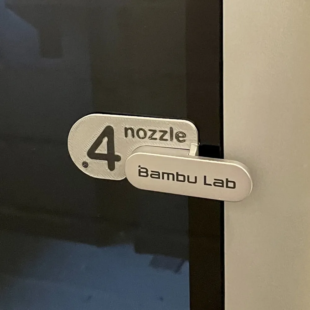 Bambu Lab Nozzle Label for X1C / P1S by schiko - MakerWorld