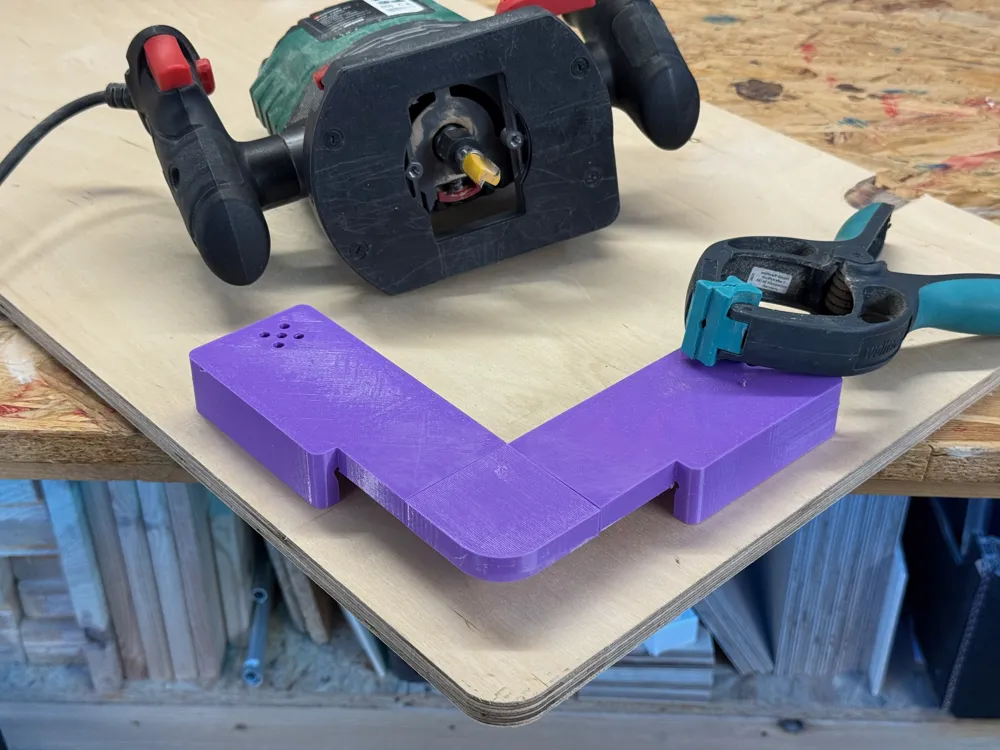 Modular Router Corner Jig – Easy Radius Swaps Remixed by Filament ...