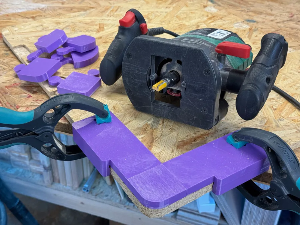 Modular Router Corner Jig – Easy Radius Swaps Remixed by Filament ...