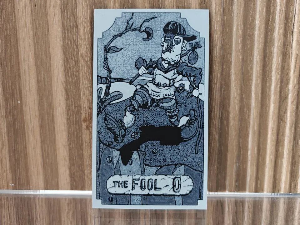 Jojo's Bizarre Adventure The Fool Tarot card by Freecaller - MakerWorld