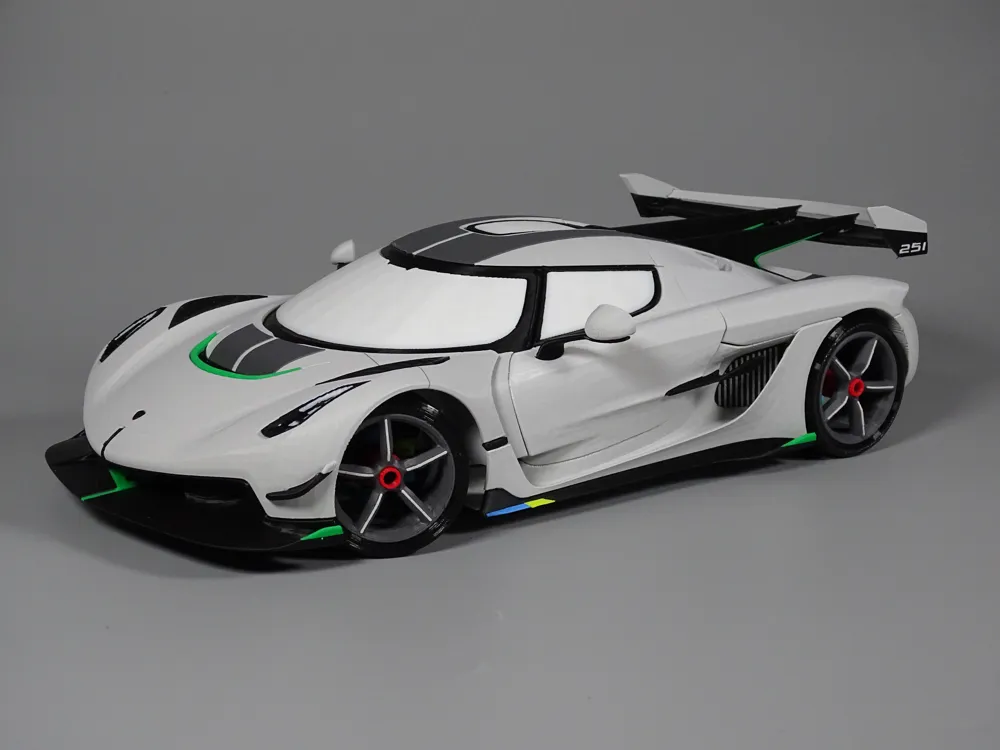 RC 1/12 Koenigsegg Jesko (GT-RC) - Free 3D Print Model - MakerWorld