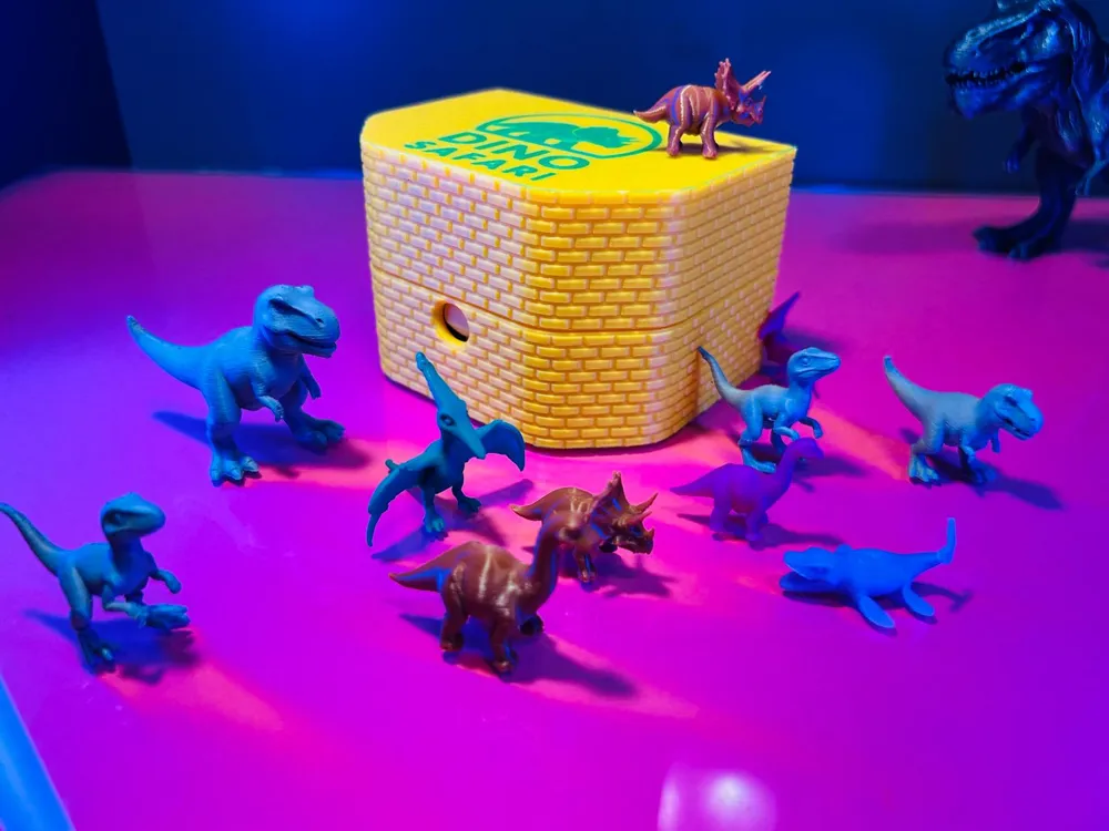 DINO Safari - Free 3D Print Model - MakerWorld