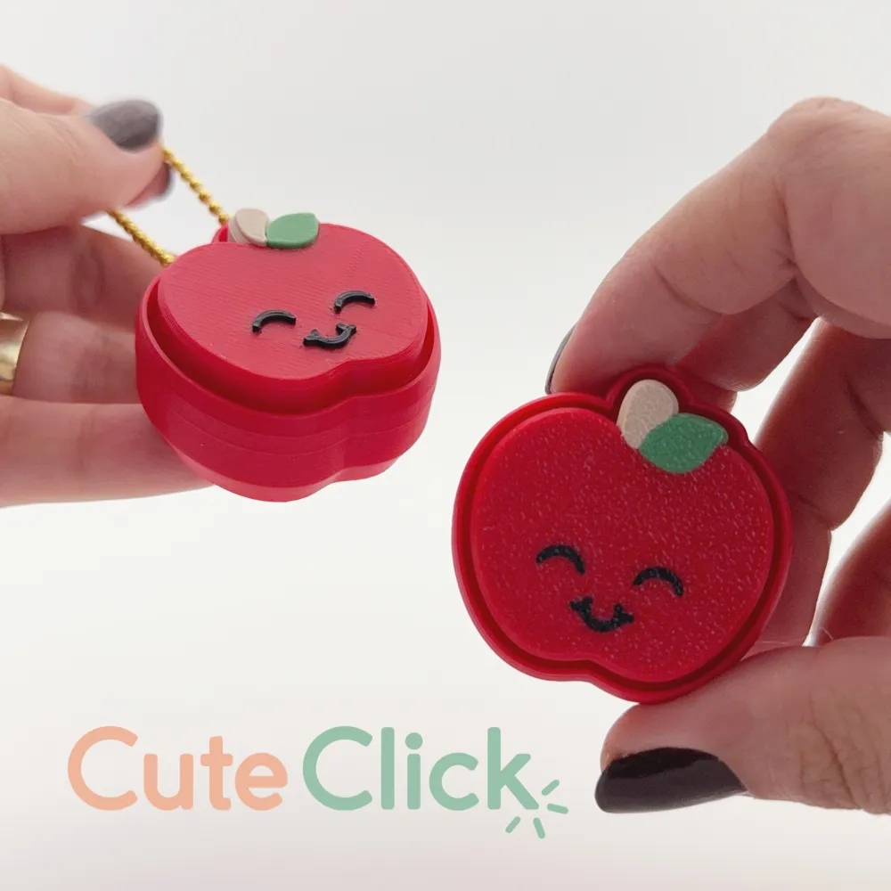 Apple – Fruity Friends Collection by CuteClick MakerWorld: Download ...