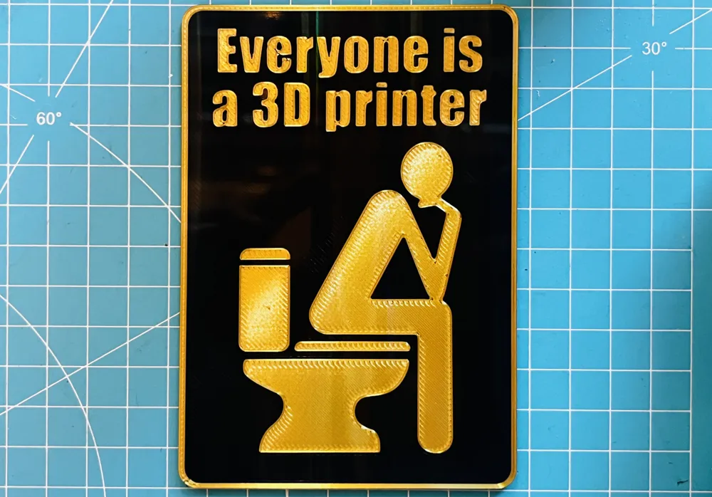 Everyone is a 3D printer Sign AMS Multi Color MMU by INVESTEGATE ...