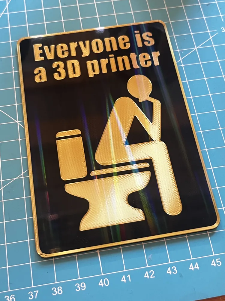 Everyone is a 3D printer Sign AMS Multi Color MMU by INVESTEGATE ...