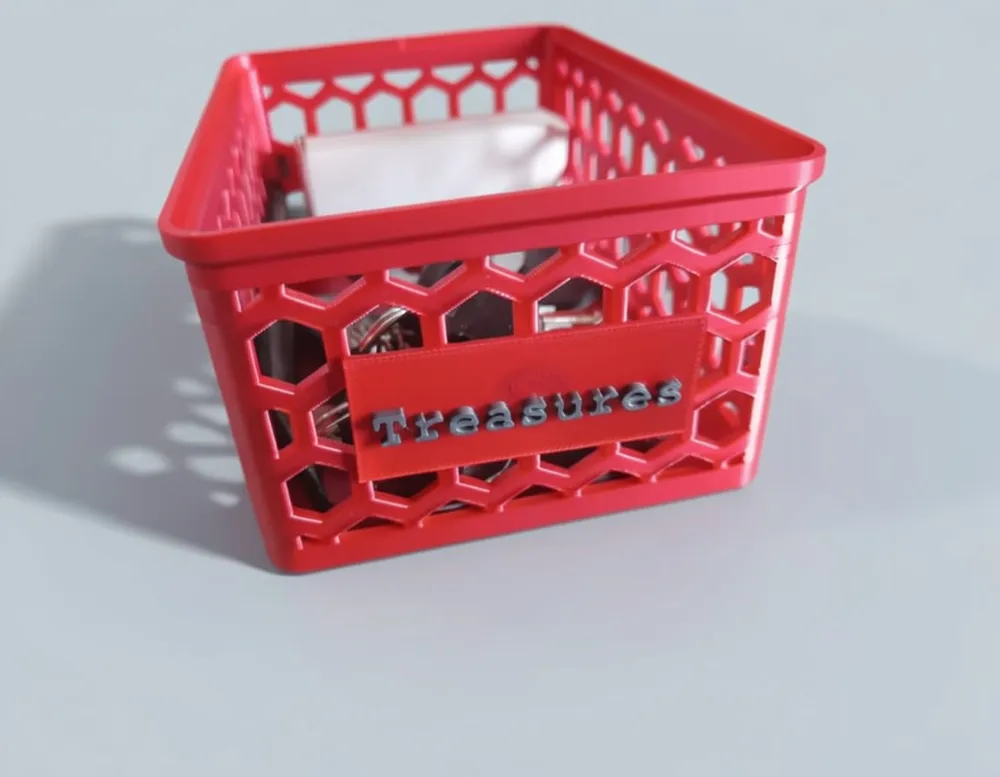 Editable Hexagon Bin Labels – Small & Large - Free 3D Print Model ...