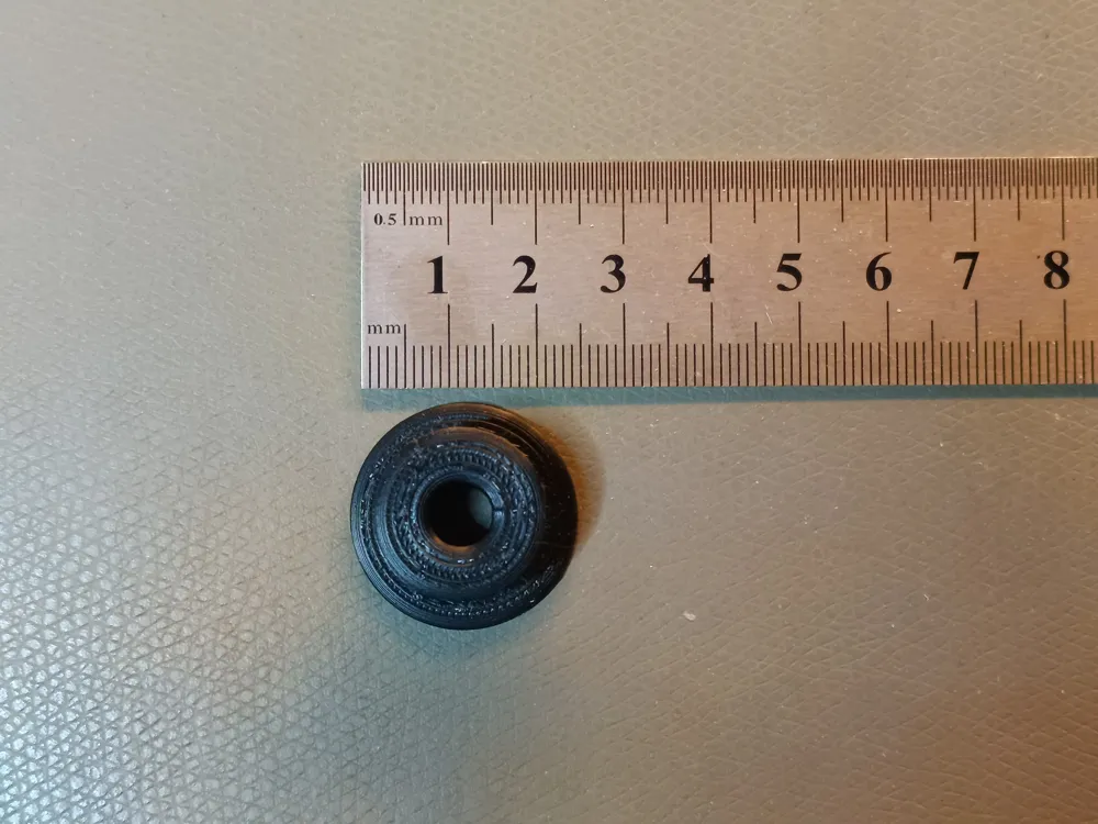Round knob / Tarp hook for guy rope expander - Free 3D Print Model ...