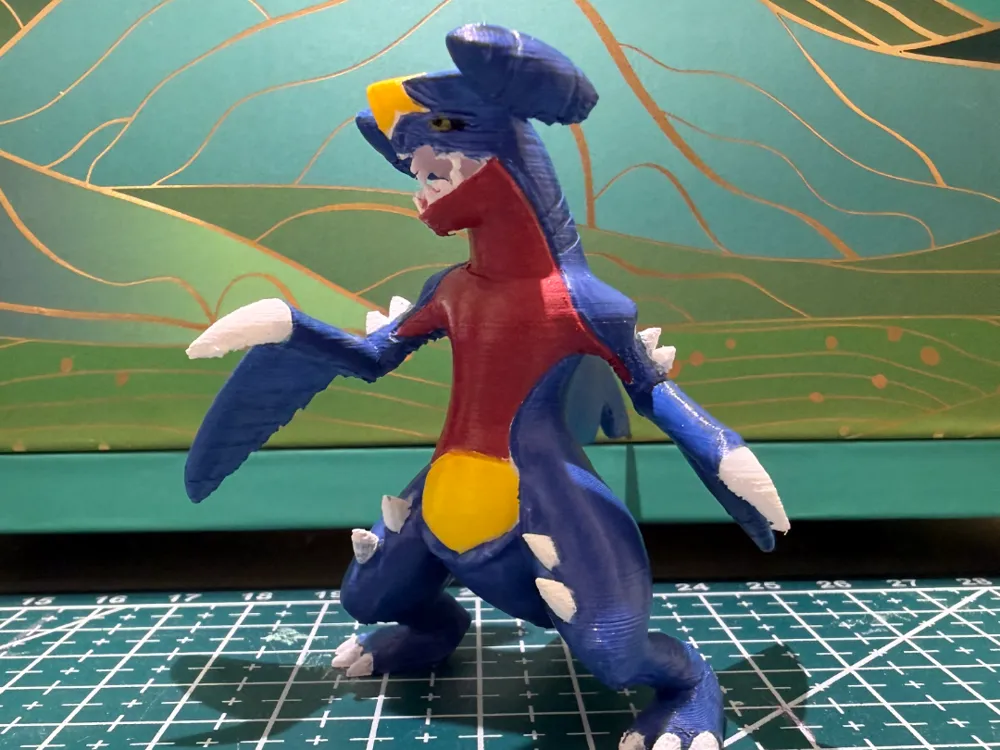 Pokemon: Garchomp - Free 3D Print Model - MakerWorld