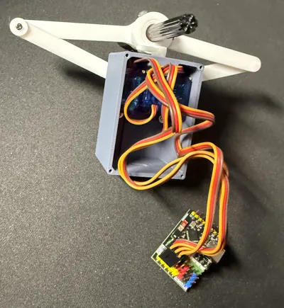 Scara 2D Drawing Robot - ESP32 five-bar link by matixovi MakerWorld: Download Free 3D Models