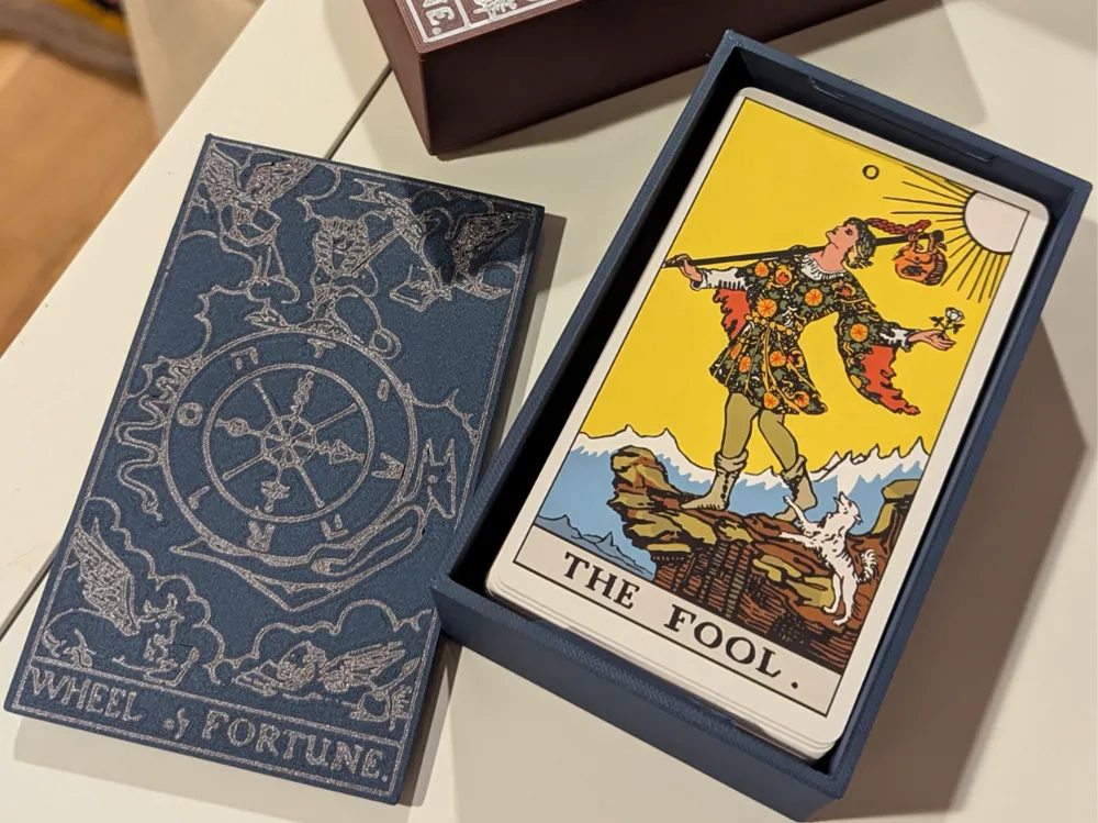 Rider Waite Tarot-Schachtel mit Druckknopfdeckel von PunkPrinter ...