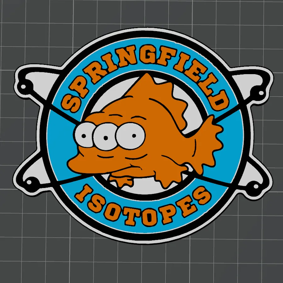 SPRINGFIELD ISOTOPES - THE SIMPSONS by Mr3DCraft - MakerWorld