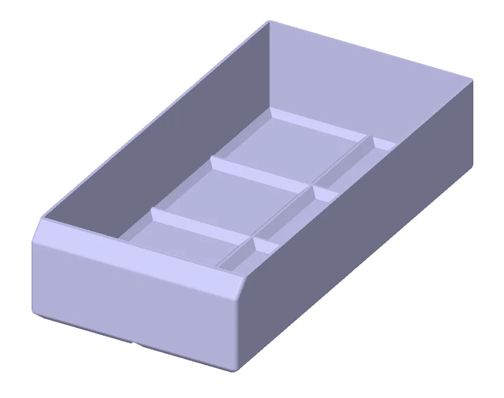 Organizer 2x4 (55 mm grid) by FlugtN - MakerWorld