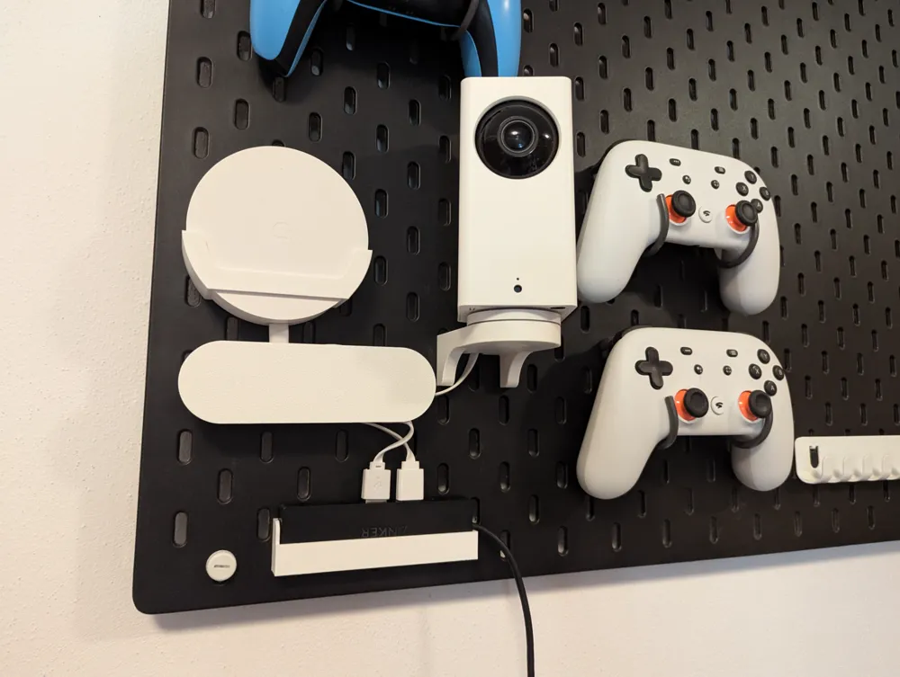 Ikea Skadis Cable Management by dadante - MakerWorld